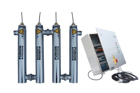 UV-based disinfection of process air